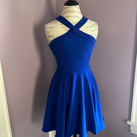 Lulus | Dresses | Royal Blue Mini Dress | Poshmark